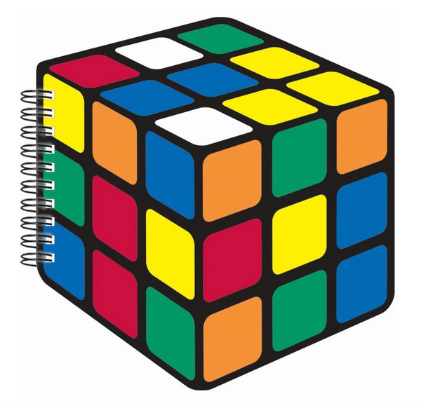 Rubik's Cube Notebook – Luxie Plum