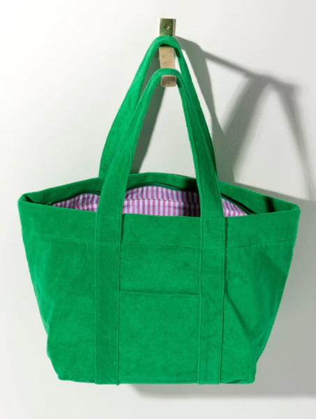 Sol Tote - Green – Luxie Plum